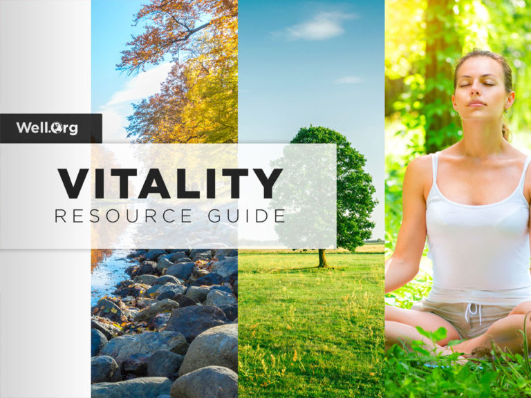 Vitality Resource Guide - Thank You - Well.Org