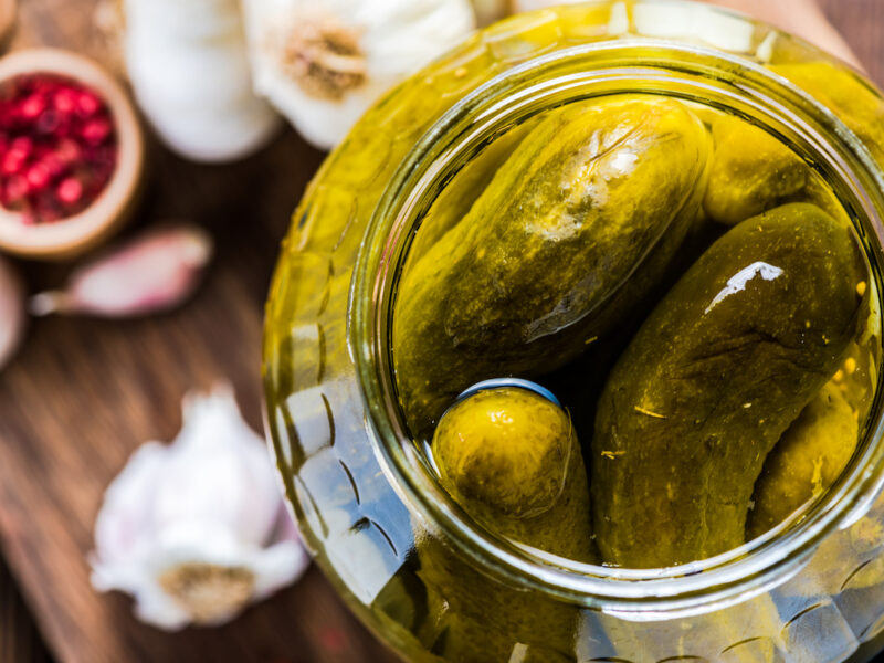 The Health Benefits of Pickles + Simple Brined Pickle Recipe